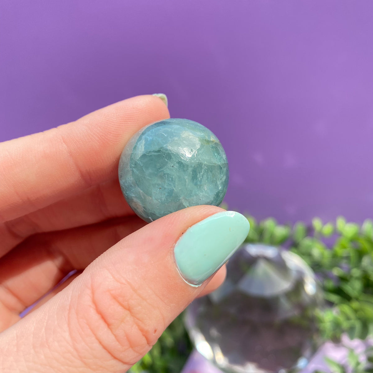 Aquamarine Sphere – Arabella Crystals